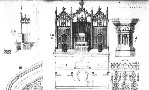 Glossario dei principali termini usati nell'architettura gotica